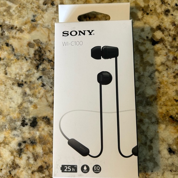Sony | Cell Phones & Accessories | Sony Wic0 Wireless Earbuds Black ...